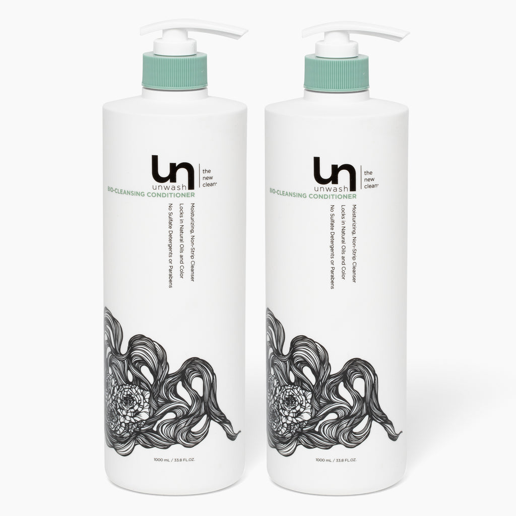 Unwash Bio-Cleansing Conditioner Twin Pack | Sulfate-Free & Non ...